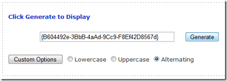 Advanced: How to Create/Generate a New GUID using Vb.Net, C# and Vb ...